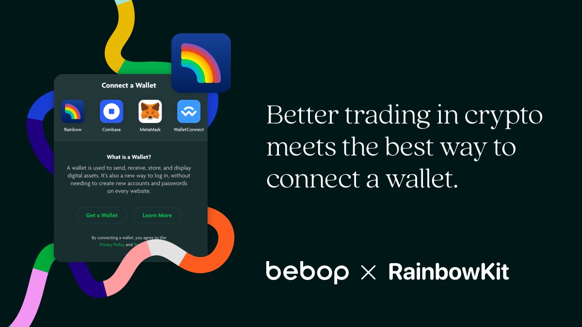 Bebop on Twitter: "1/ Say hello to the @rainbowdotme on @bebop_dex! 🌈 Better trading in crypto ...