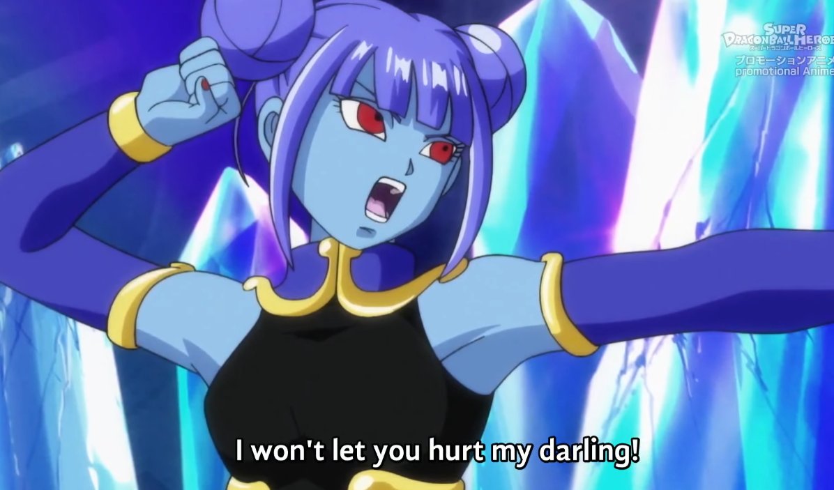 Great Neo 🐒 on Twitter: "Mais dans SDBH : Ultra God Mission, Vidro, la guerrière vêtue de noire ...