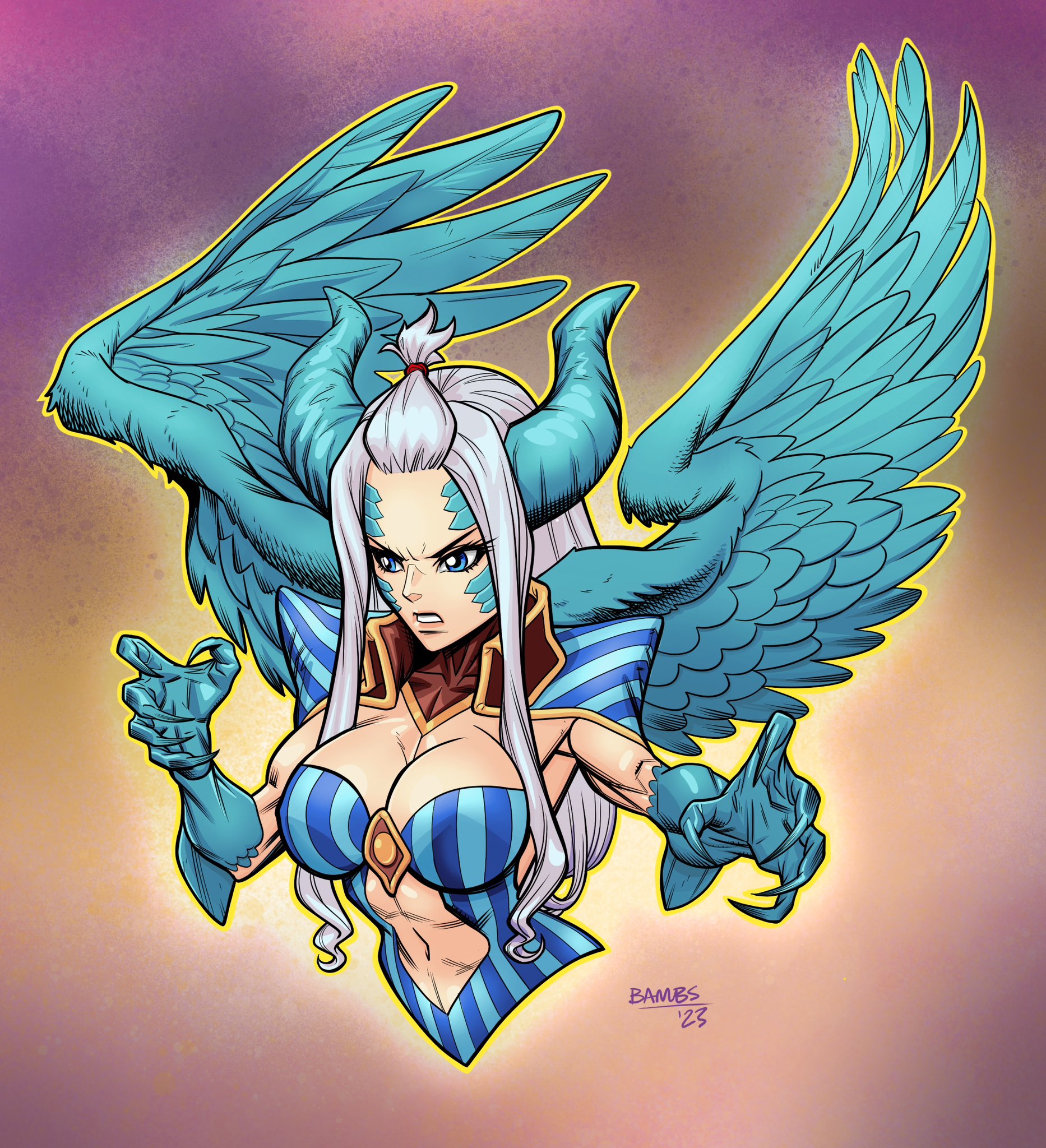 Mirajane Demon Halphas