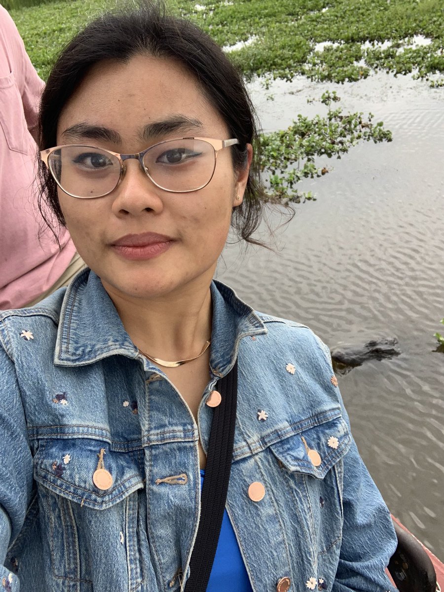 Janet Wang on Twitter: "Finishing up #PAA2023 by going on a swamp tour! Peep the 🐊 over my ...