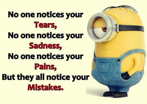 Sad Minions Quotes