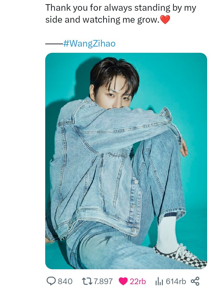 TiWay Zihao on Twitter: "Wang Zihao you are getting more fans yuhuuuu More people on your side ...