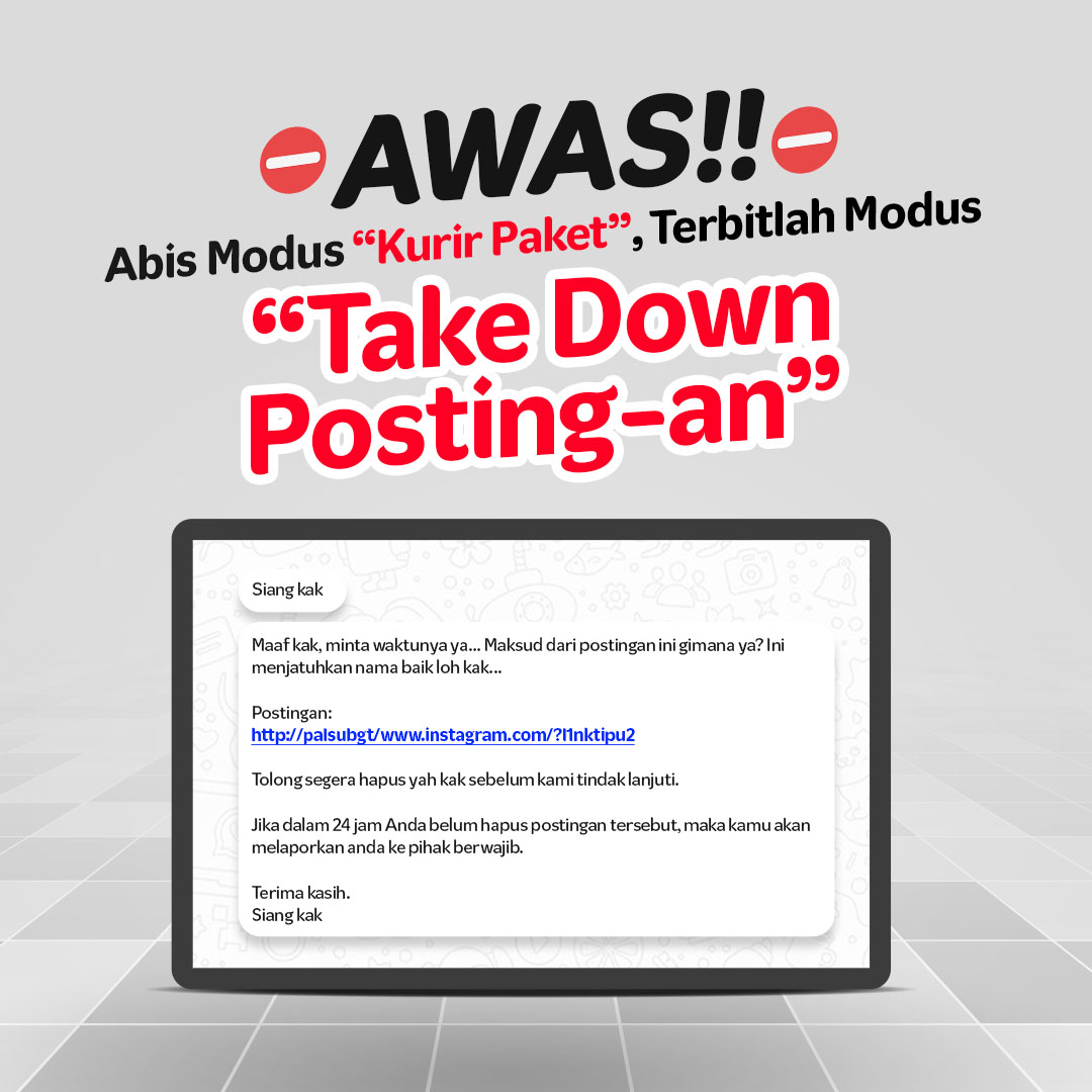 Telkomsel on Twitter: "Pokoknya kalo dapet chat kayak gini, langsung blok nomor dan hapus ...