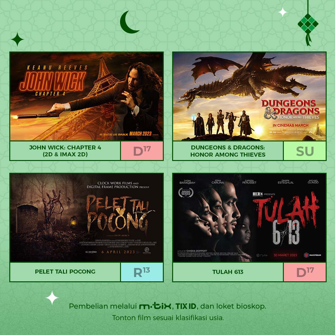 Cinema XXI on Twitter: "Nonton film pas akhir pekan jadi lebih ASIK karena banyak pilihan ...