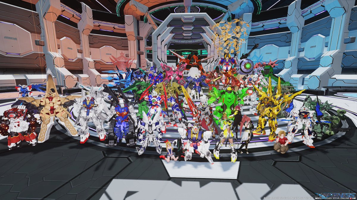 WORLD＠Ship1(6鯖旅行中) on Twitter: "#第5回ガンダム再現集会 #PSO2"