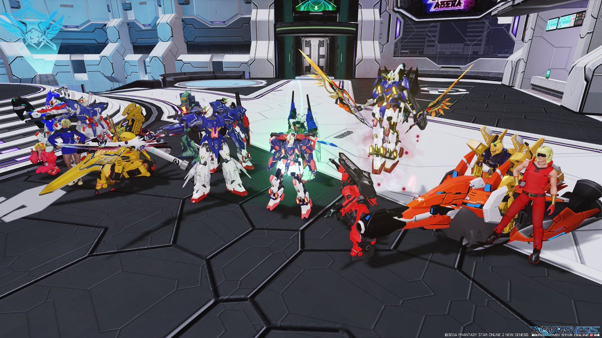 WORLD＠Ship1(6鯖旅行中) on Twitter: "#第5回ガンダム再現集会 #PSO2"