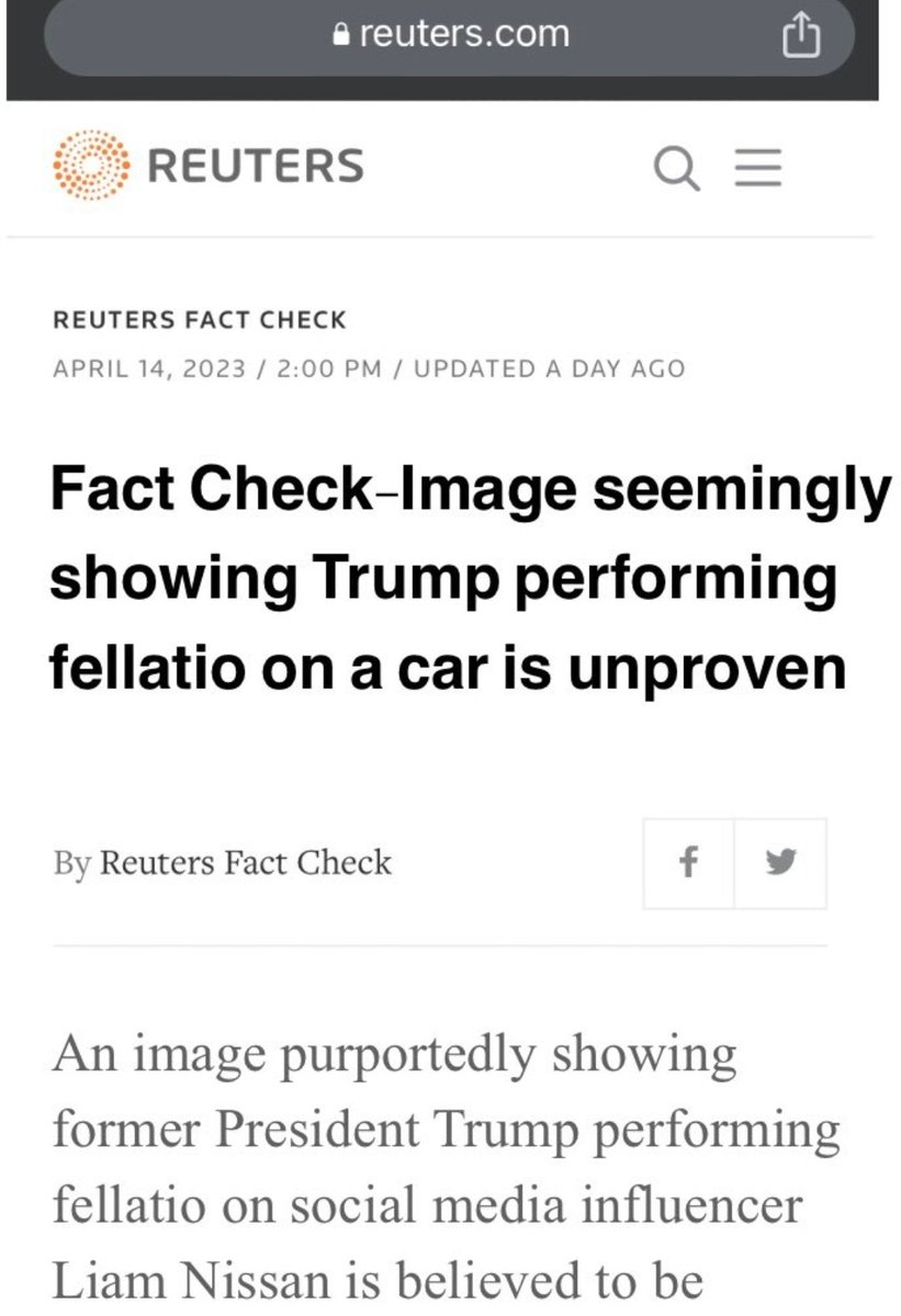 Liam Nissan™ On Twitter Oh Fuck Guys Reuters Is On To Me 🤣