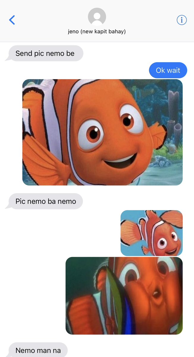 raj♡° ̊˚ on Twitter: "#nomin one tweet au —-nemo"