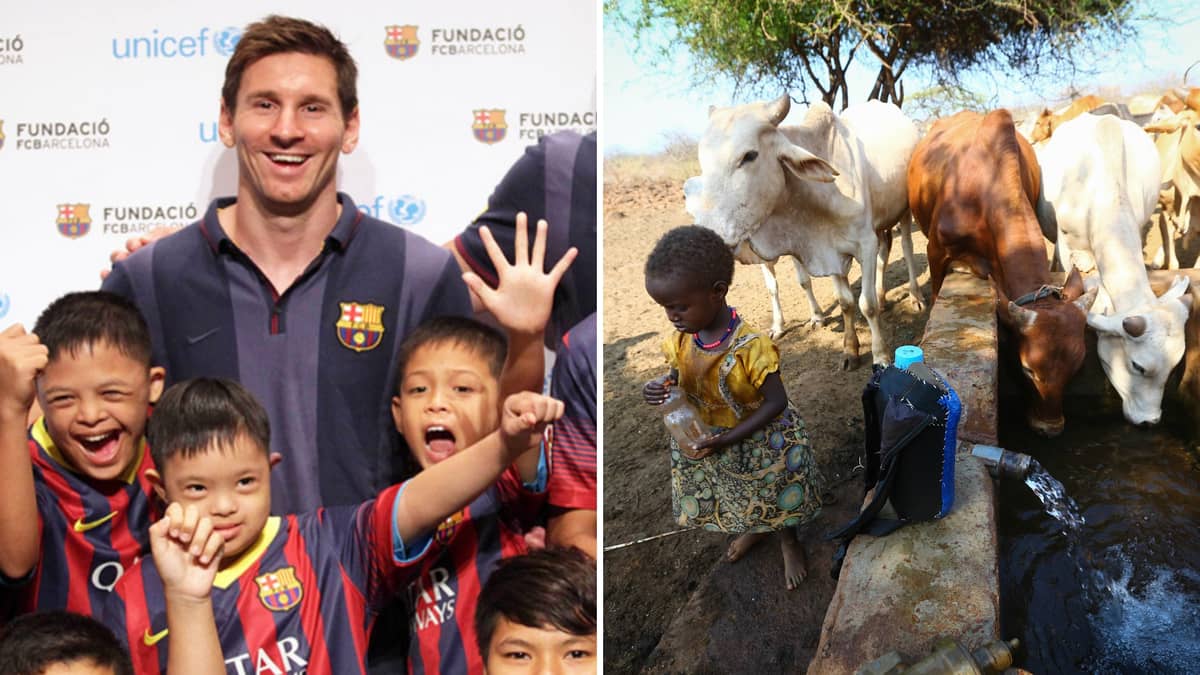 Some stories of Lionel Messi the media don't want you to see A thread ...