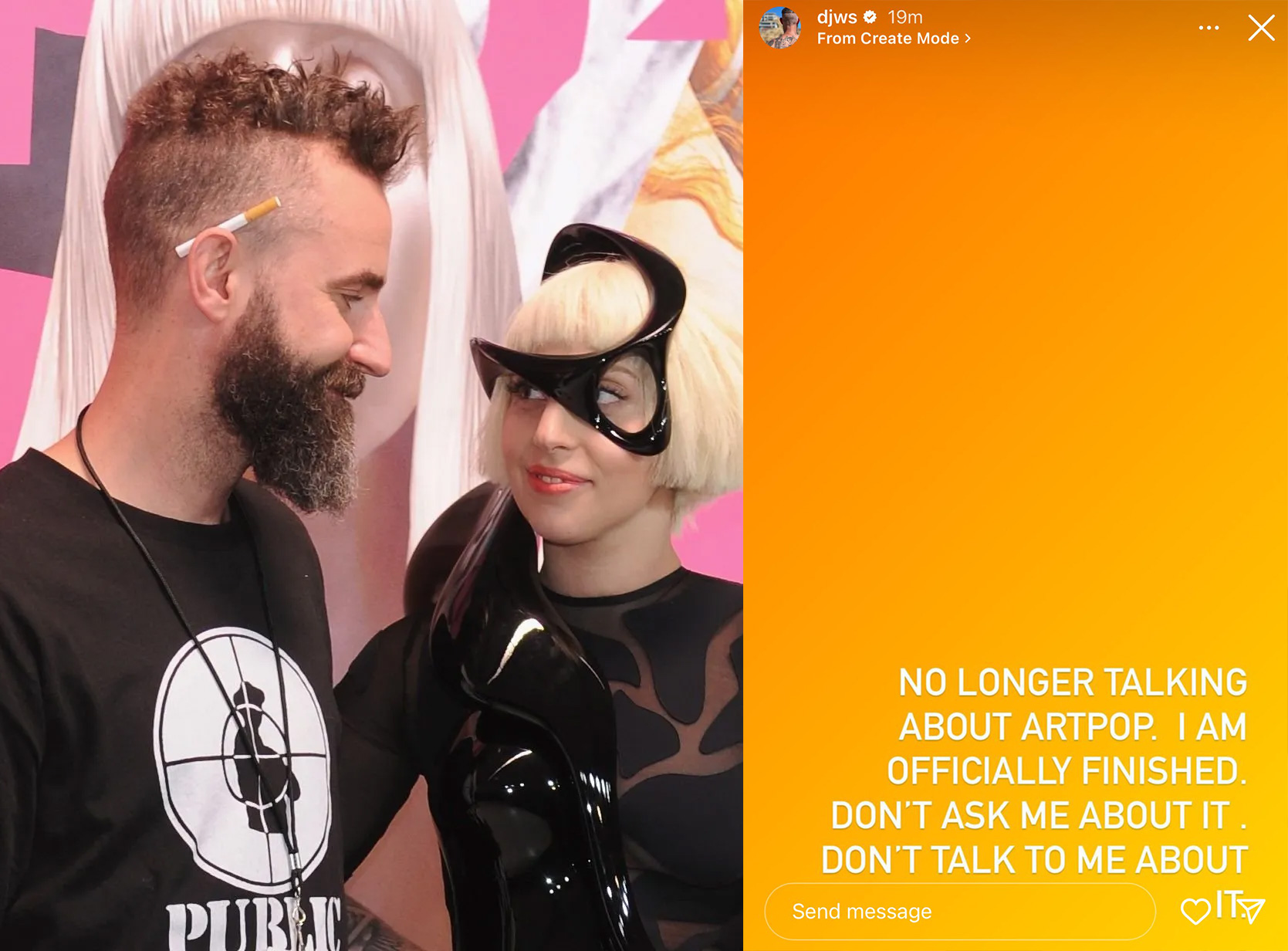 Gaga Daily on Twitter: "Lady Gaga’s ARTPOP producer DJ White Shadow via Instagram: “No longer ...