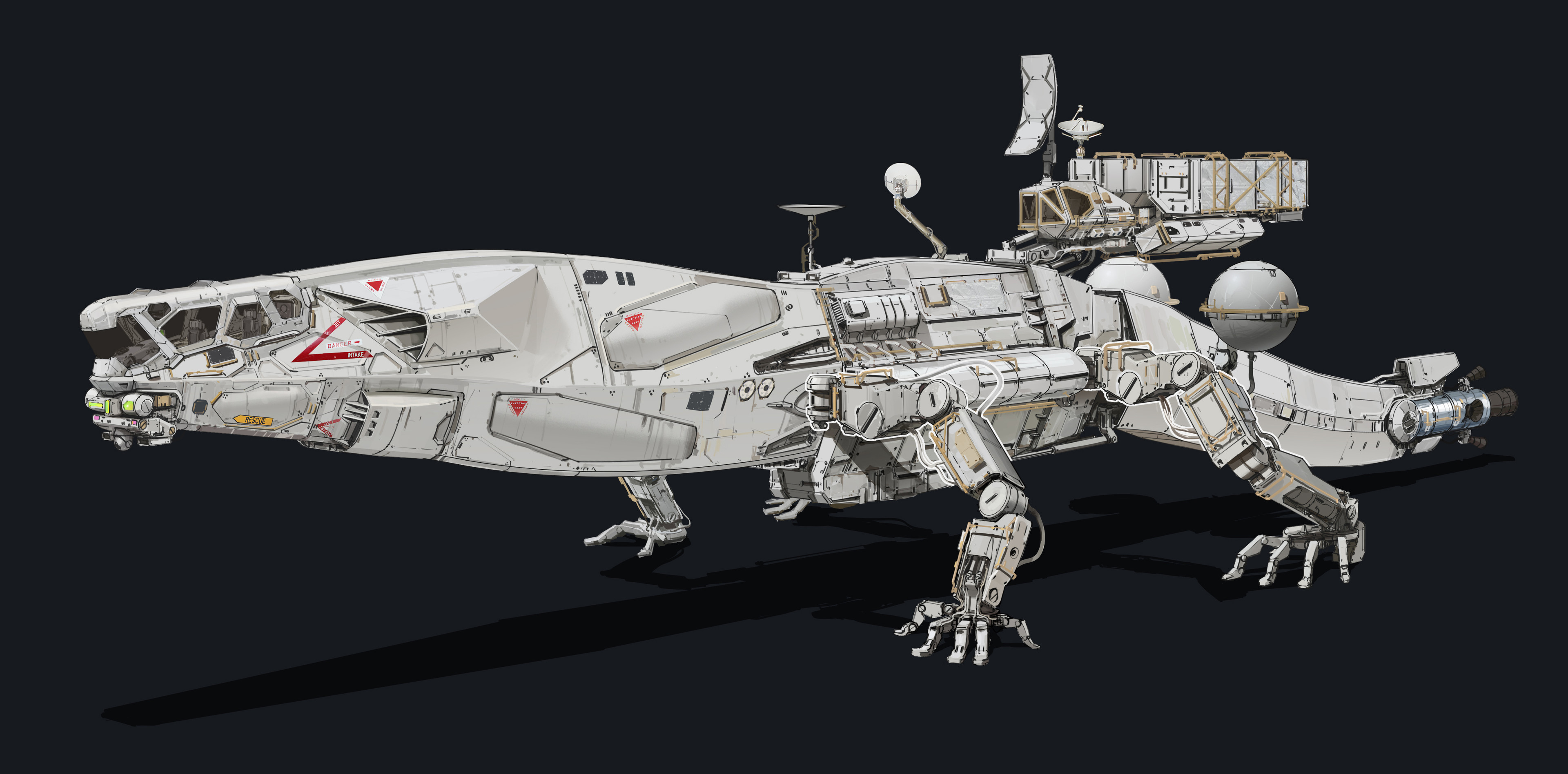 Realistic Space Ship Realistic Space Ship