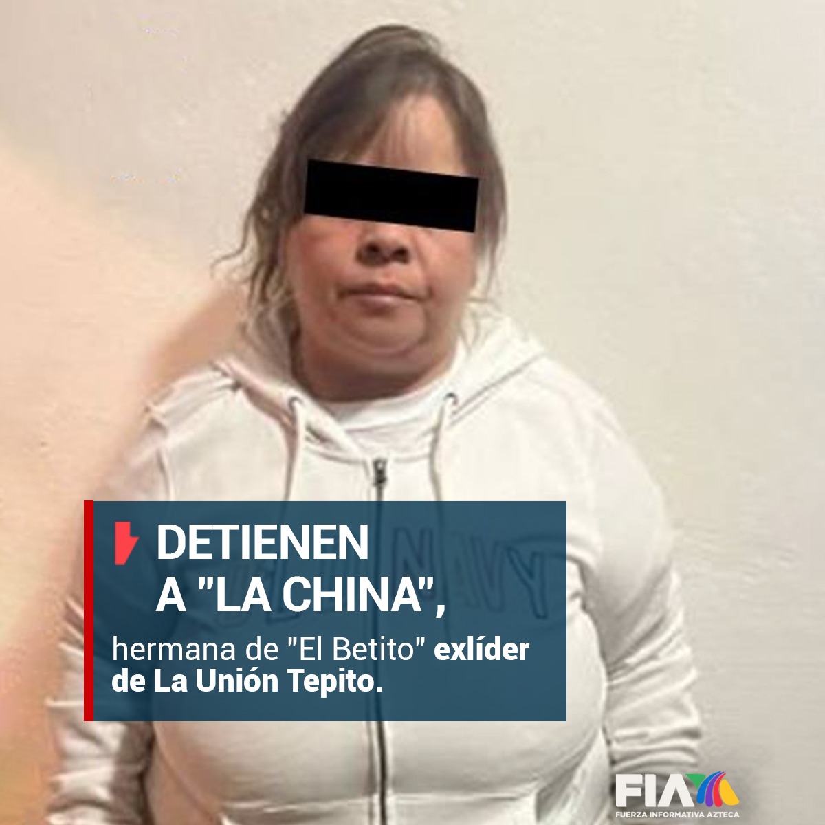 Fuerza Informativa Azteca on Twitter: "Verónica N, fue detenida en la #CDMX. Elementos de ...