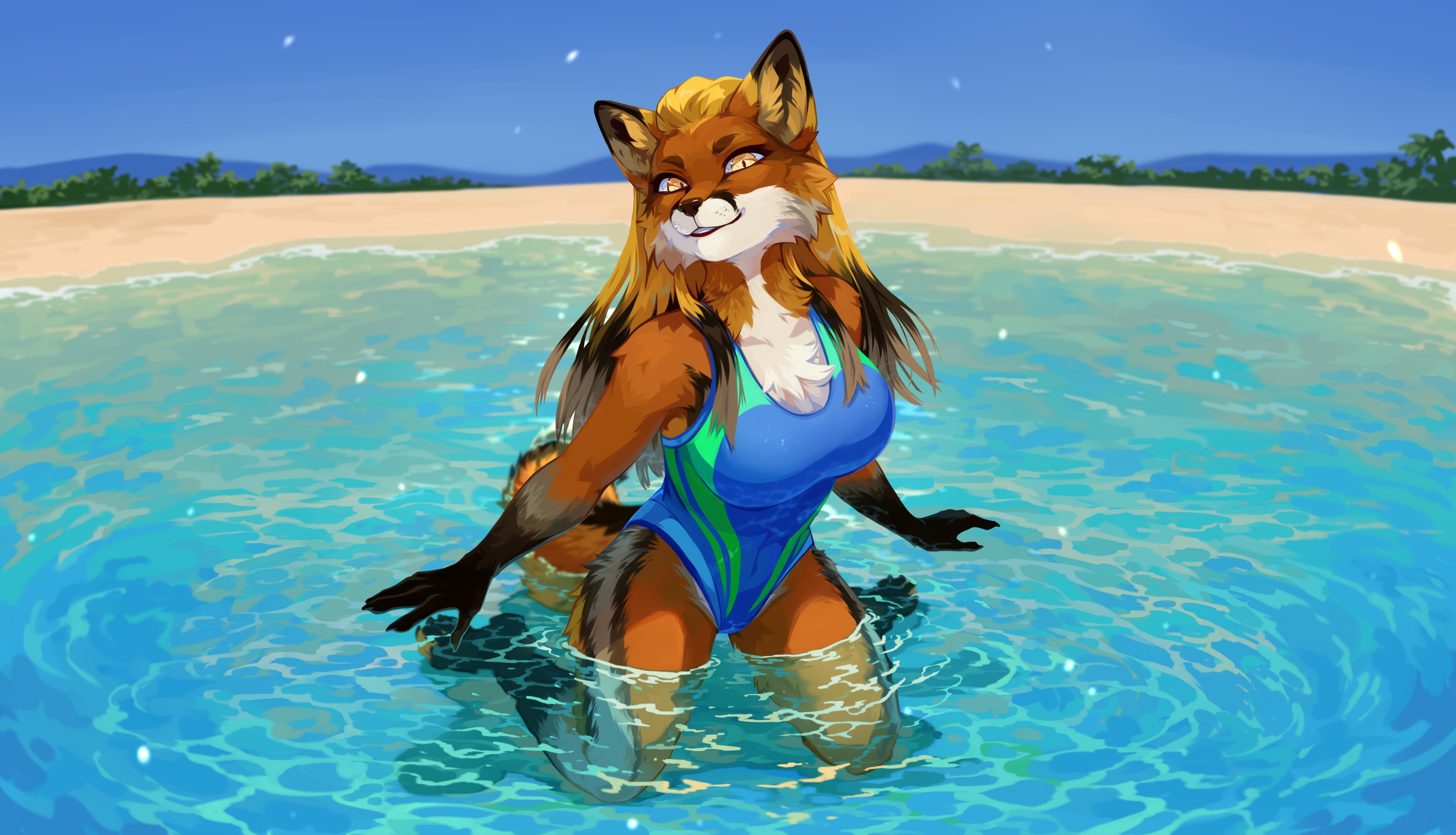 The Big Imageboard Tbib 2023 Absurd Res Anthro Bedroom Eyes Big Breasts Biped Black Body