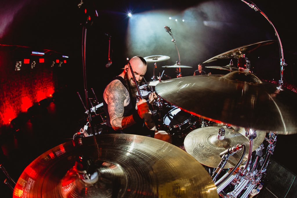 Mike Wengren Drum Setup