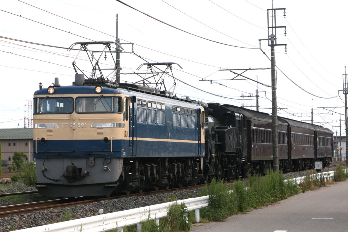 北鉄⭐️⭐️⭐️ on Twitter: "#Pトップの日 #EF65501 2010-05-13"