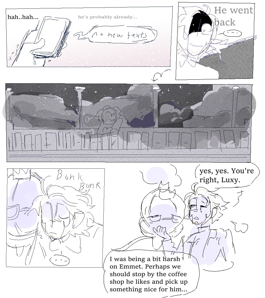 「hehe ... 」Hooved peets 🐑🐐🐄の漫画