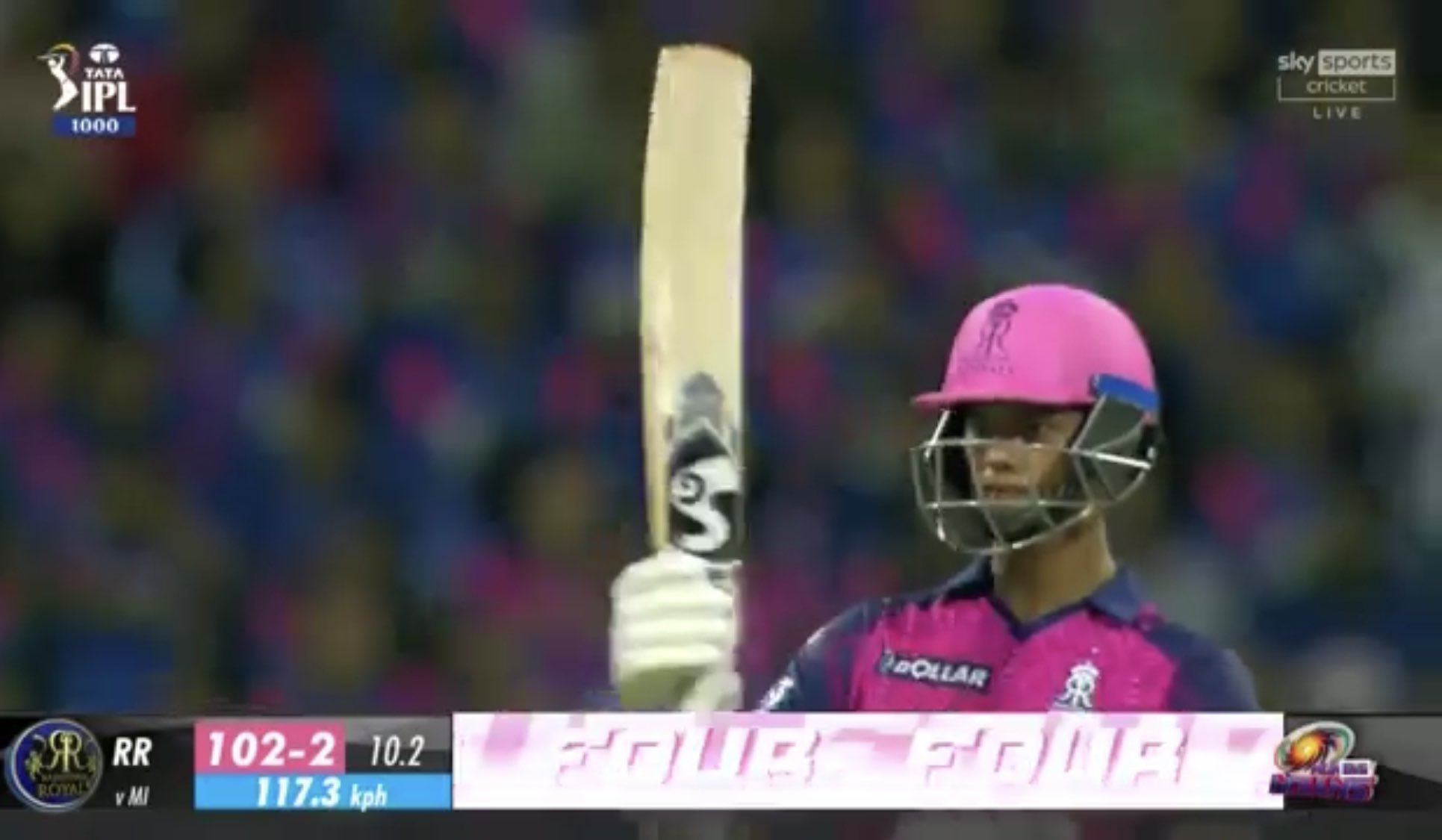 MI vs RR IPL 2023: Tim David hits three sixes in a row to power Mumbai Indians to victory in ...