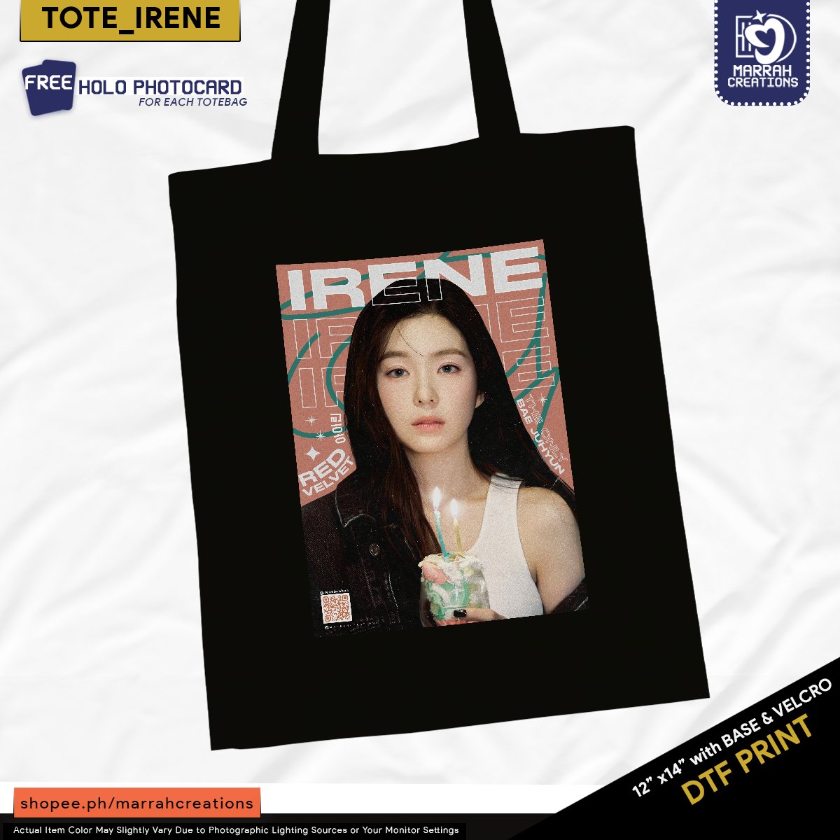 IRENE (아이린) NEWS on Twitter: "RT @MarrahJanine: Last 6 Tote Bags with below available designs (1 ...