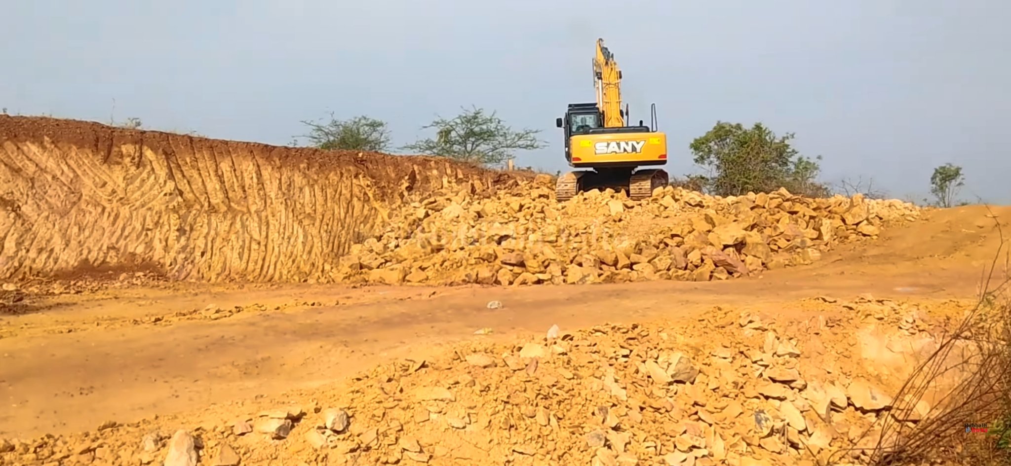 Infra News India (INI) on Twitter: "Hubli-Dharwad Bypass 6 laning project update. Land clearing ...