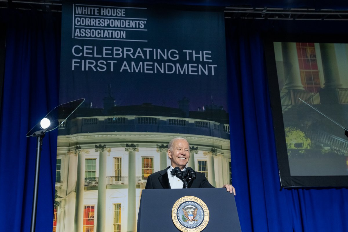 The White House On Twitter Last Night President Biden The First Lady Vice President Harris