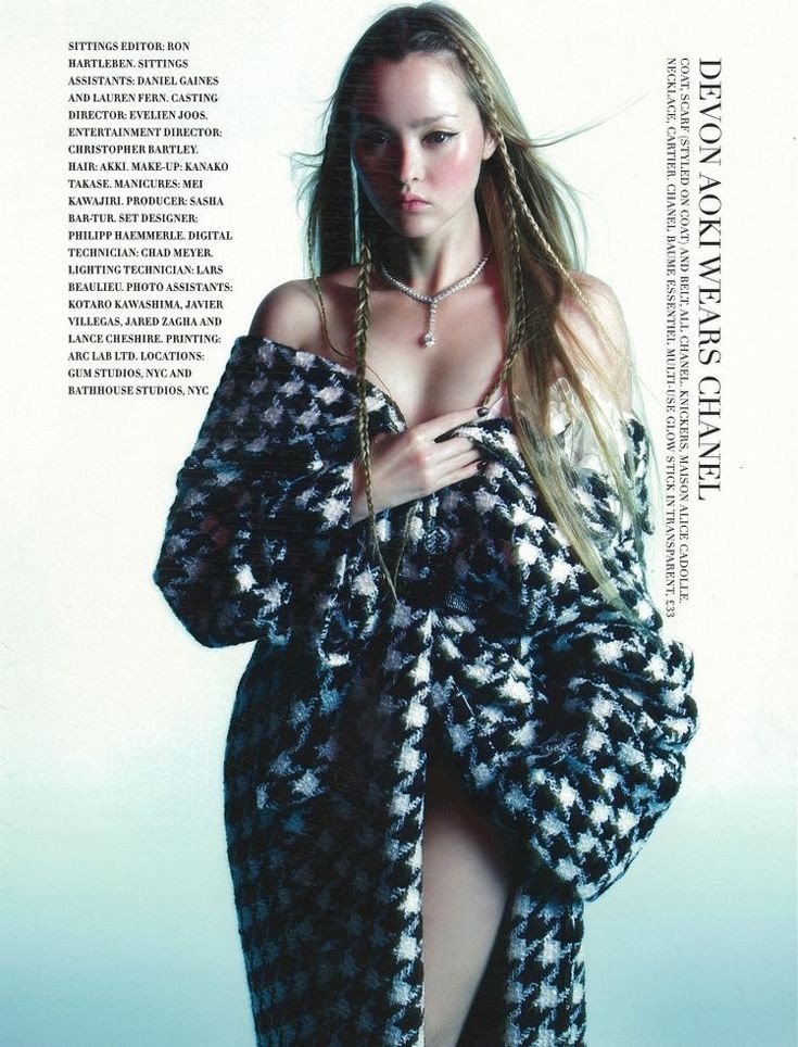 DUDA on Twitter: "soooo excited to see the chanel muse devon aoki making her met gala debut ...