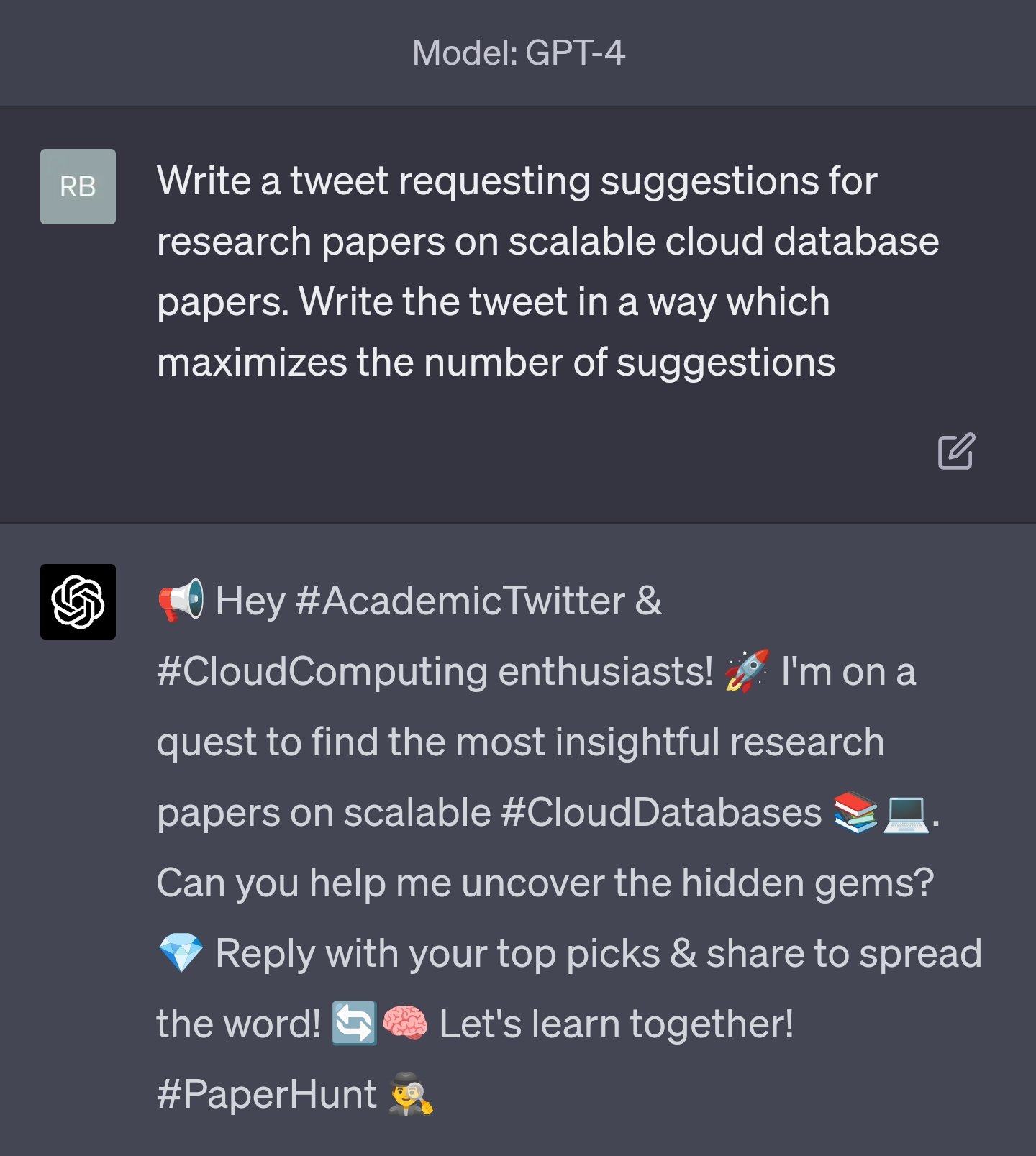 Reuben Bond on Twitter: "Please tell me your favorite cloud database architecture papers. I ...
