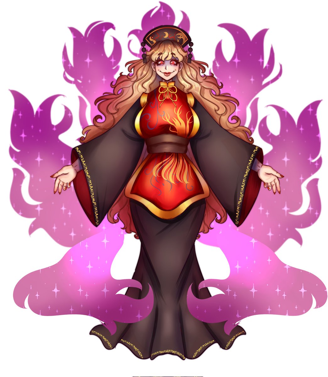 Faust 🏳️‍⚧️🏳️‍🌈 On Twitter Junko Touhou Art I Will Be Redoing Touhou 東方project
