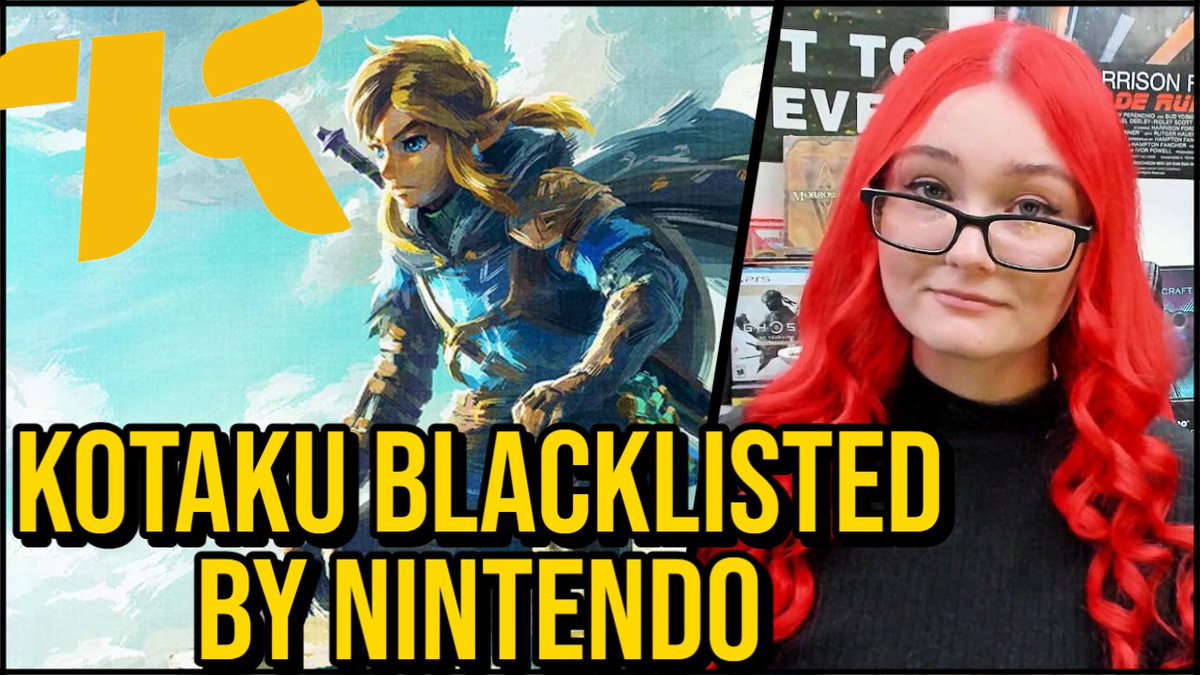 Vara Dark on Twitter: "Kotaku BLACKLISTED By Nintendo | Activist Journo MELTDOWNS Over No Tears ...