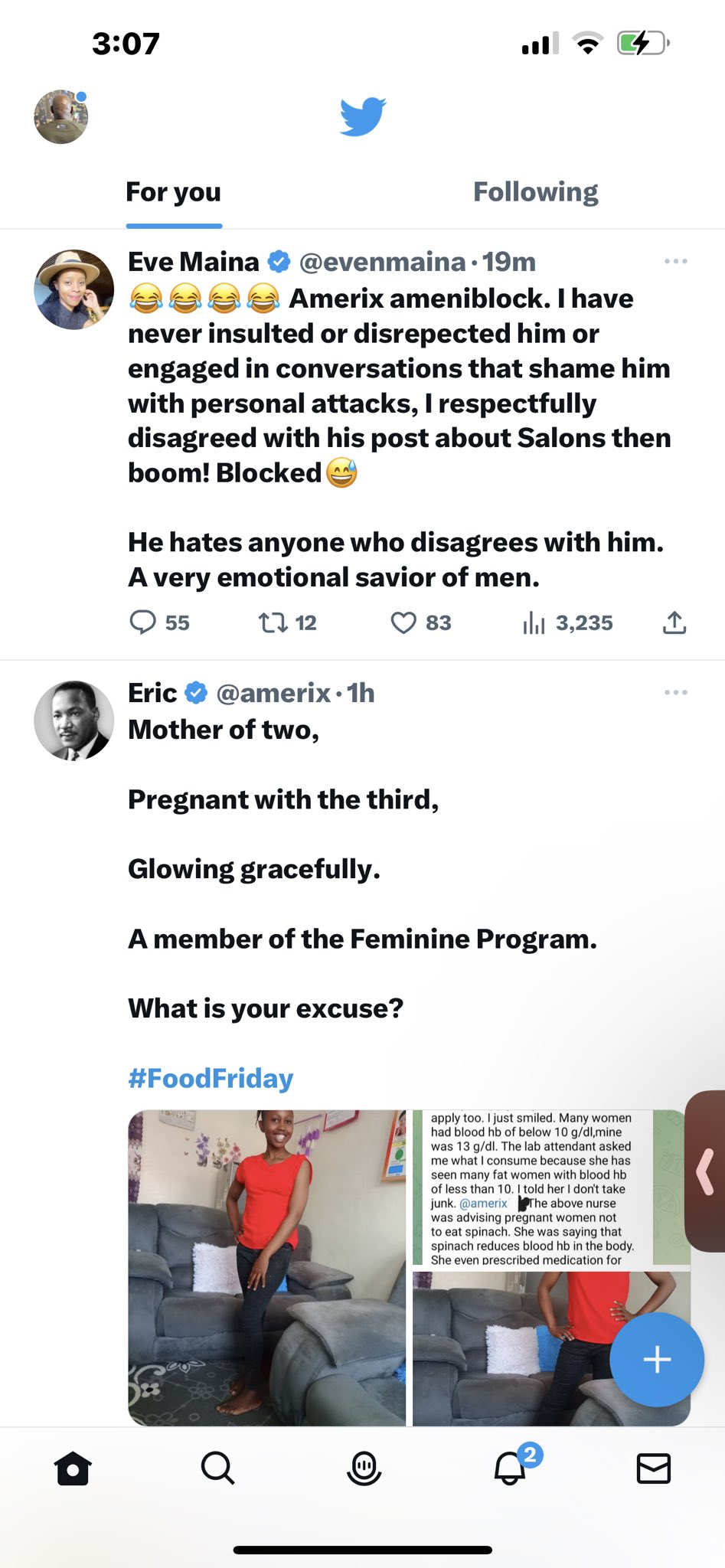 George iQ Watson on Twitter: "@evenmaina Twitter is a gaslighting machine 🤣 They put your post ...