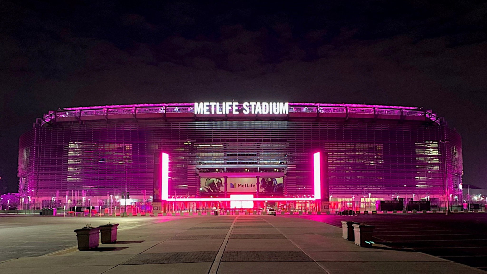 Metlife Stadium Night
