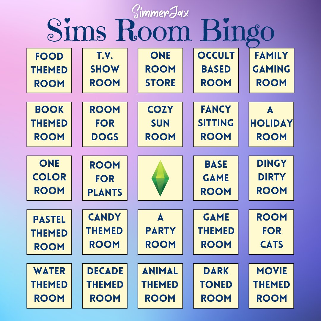 The next Sims 4 Expansion Bingo😶 Recarregue e tenha mais benefícios ...