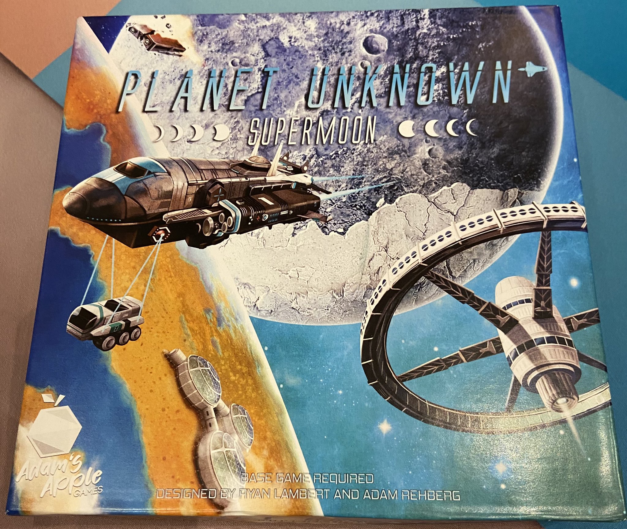 BoardGameGeek on Twitter: "That’s no moon; that’s a Supermoon — an expansion coming for Planet ...