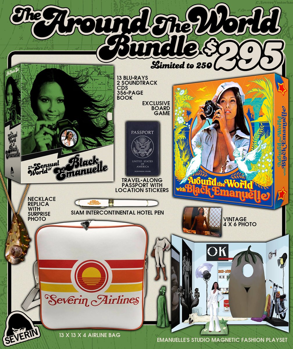 Severin Films on Twitter: "THE AROUND THE WORLD BUNDLE INCLUDES: The ...