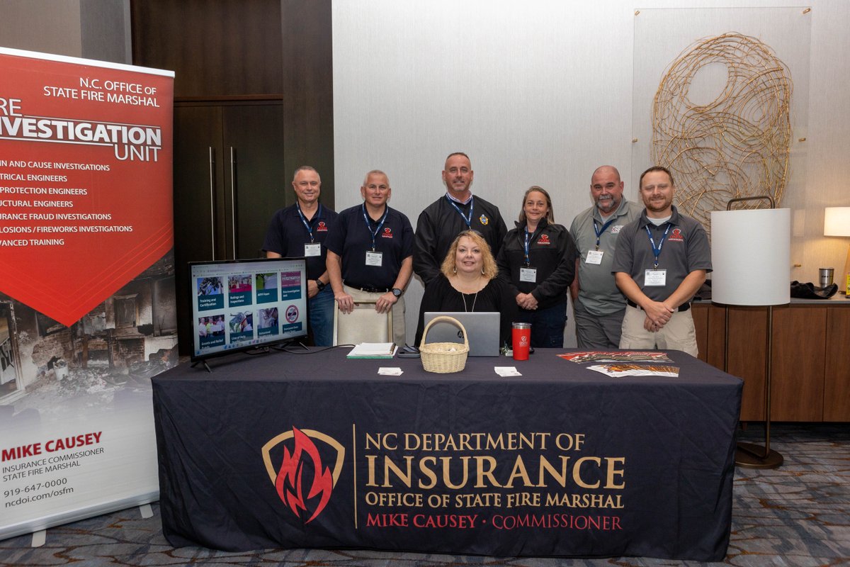 NC_OSFM on Twitter: "Our OSFM Fire Investigation Unit was happy to be a part of the @IAAIhq ...