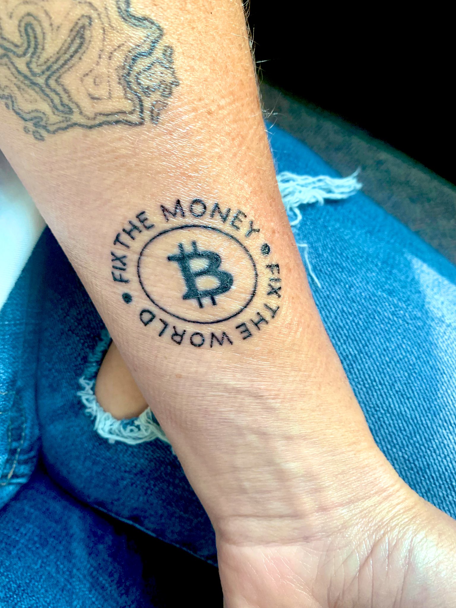 Btc Tattoos Bitcoin Temporary Tattoo Set Of 3 – Tatteco