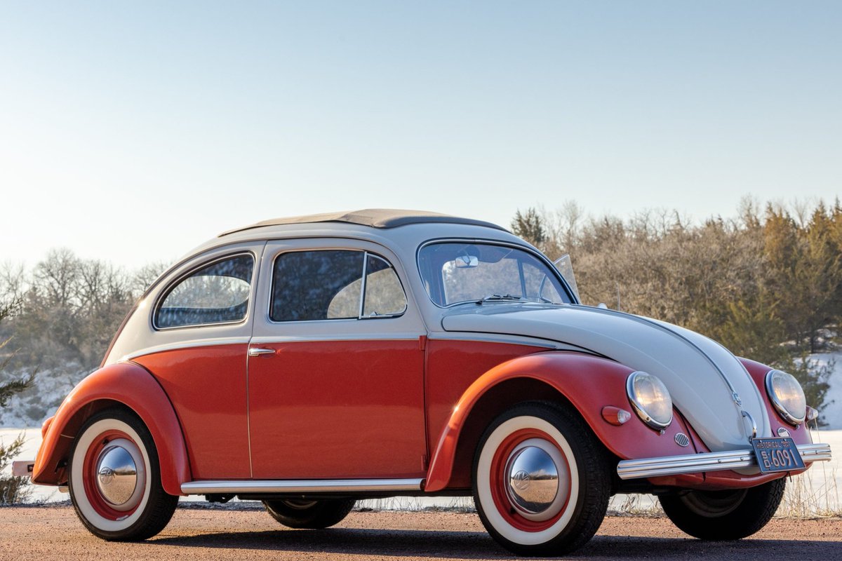 Bring a Trailer on Twitter: "Sold: 1957 Volkswagen Beetle for $20,250. https://bringatrailer.com ...