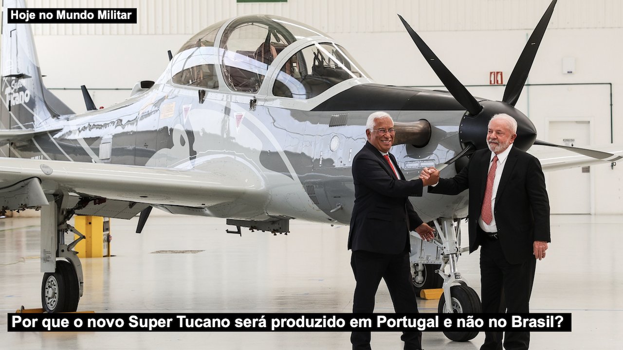 Hoje no Mundo Militar on Twitter: "Por que o novo Super Tucano será produzido em Portugal e não ...