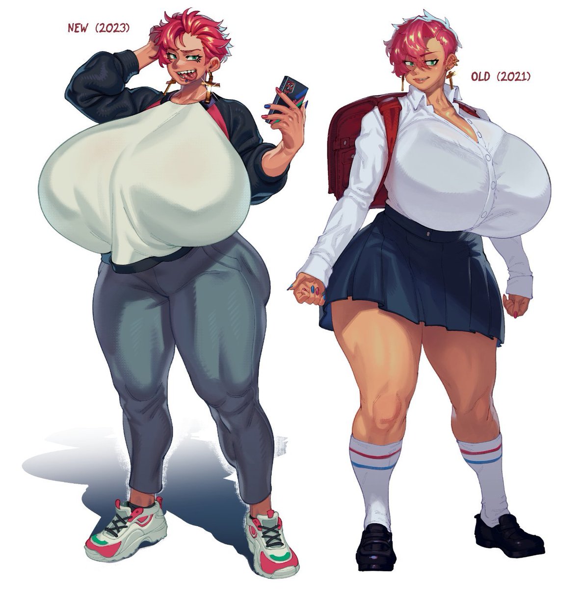 Eigakadraws ๐ On Twitter Comparison With The Old Ref