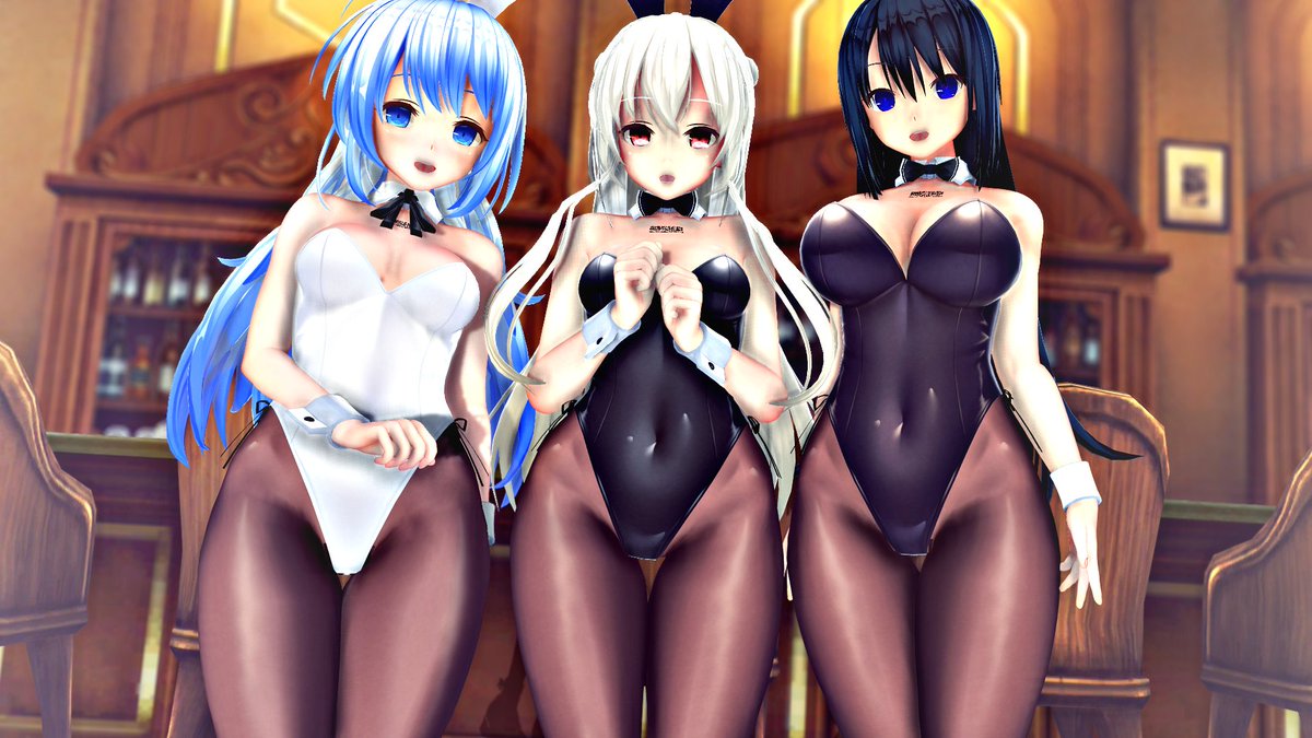 えすてるさん@かすめ垢🔞 on Twitter: "よそのこ変身ヒロイン（バニーのすがた #COM3D2"