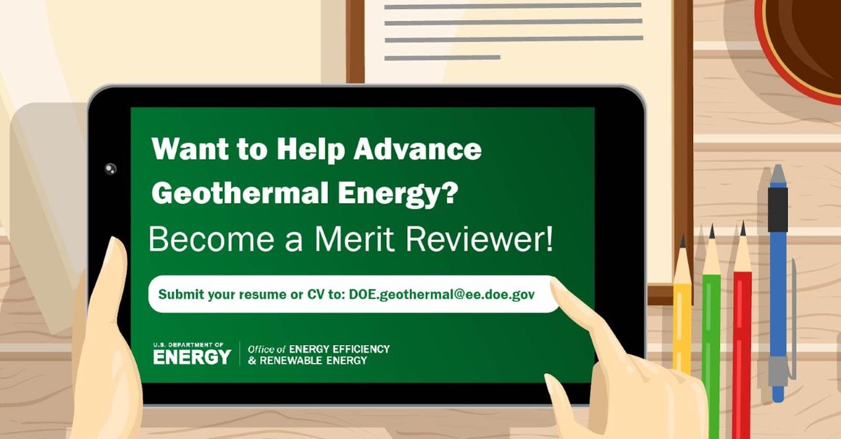 Office of Energy Efficiency and Renewable Energy on Twitter: "Our Geothermal Technologies Office ...
