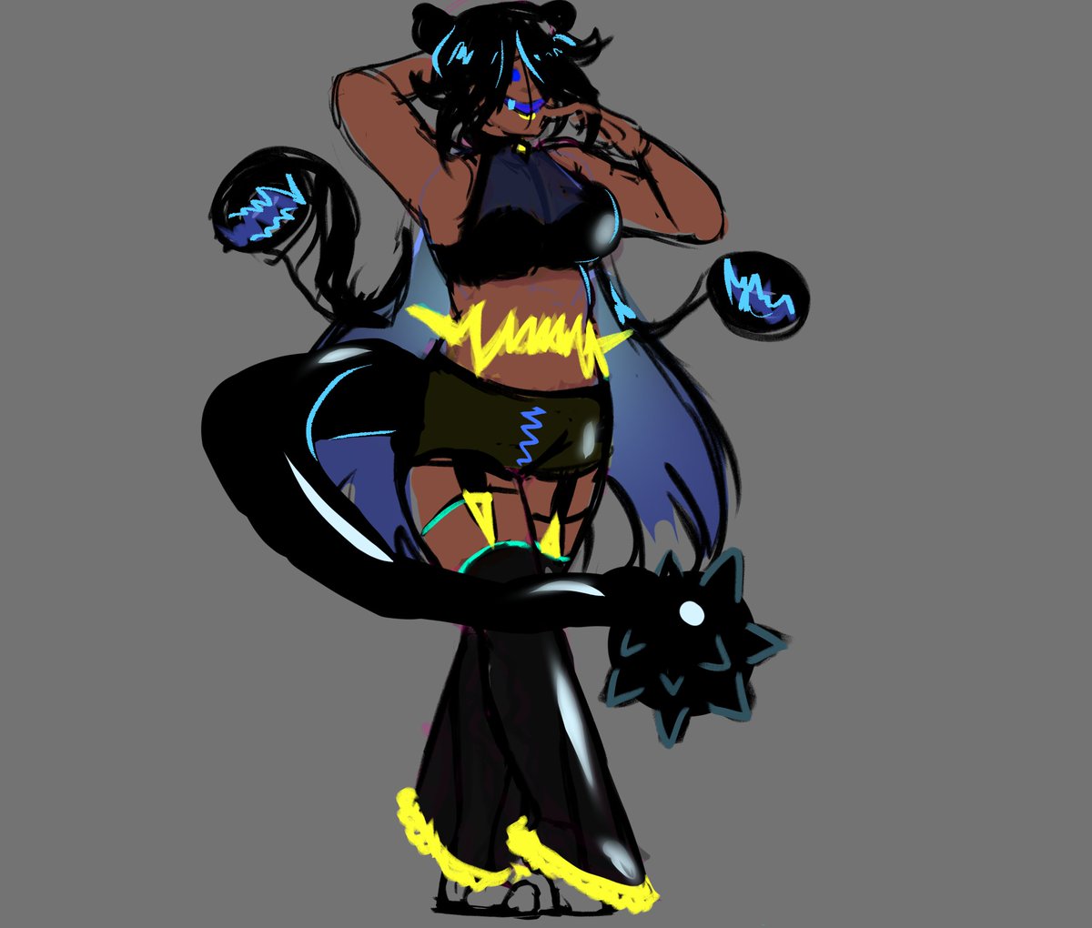 Nick on Twitter: "RT @xXAcidSugarXx: [OC Gijika!] -Guzzlord, Noivern ...