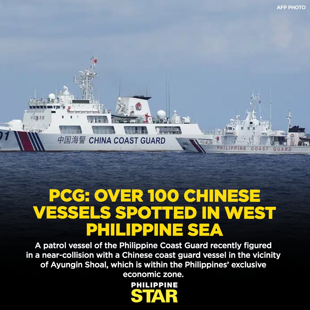 The Philippine Star on Twitter: "The Philippine Coast Guard (PCG) has spotted a swarm of more ...