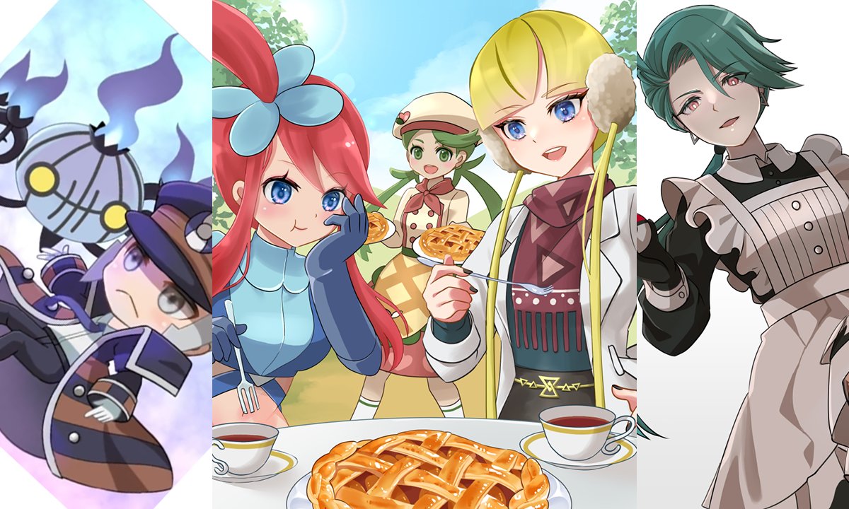 「I draw fan art of Pokemon Trainers.」|高梨かずきのイラスト