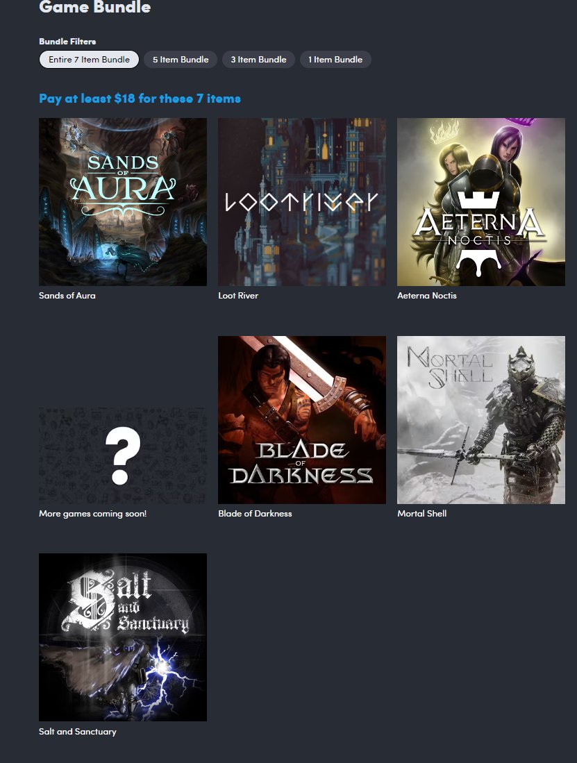 Wario64 on Twitter: "Humble Games Bundle: Striking Soulslikes https://bit.ly/41OJAhy #ad more ...