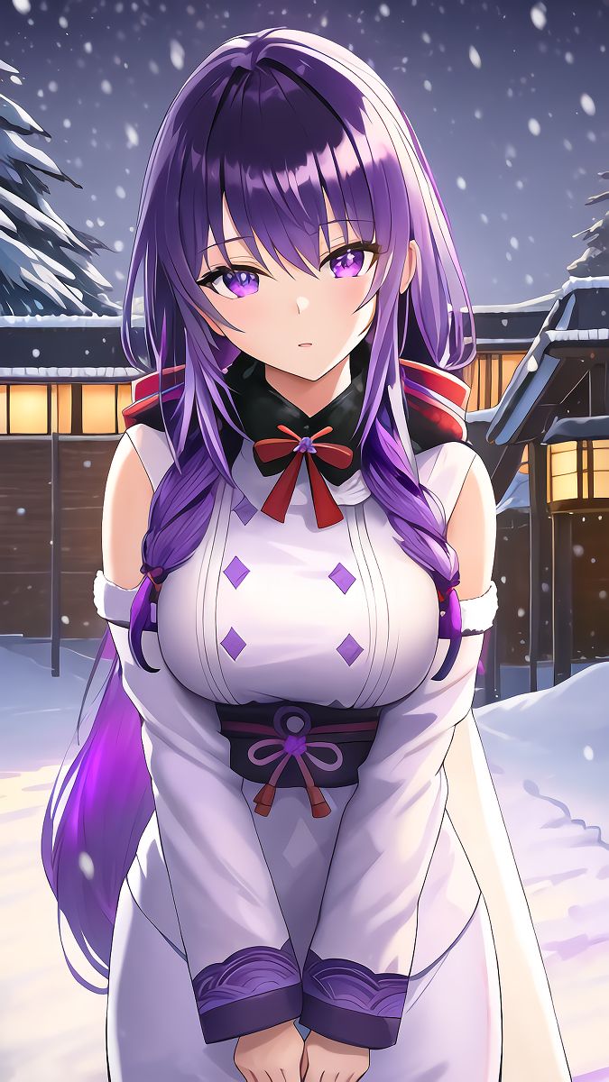 GenshinImpact FanArts on Twitter: "#GenshinImpact #原神イラスト #原神 #雷電将軍 #RaidenShogun #AI Credits ...