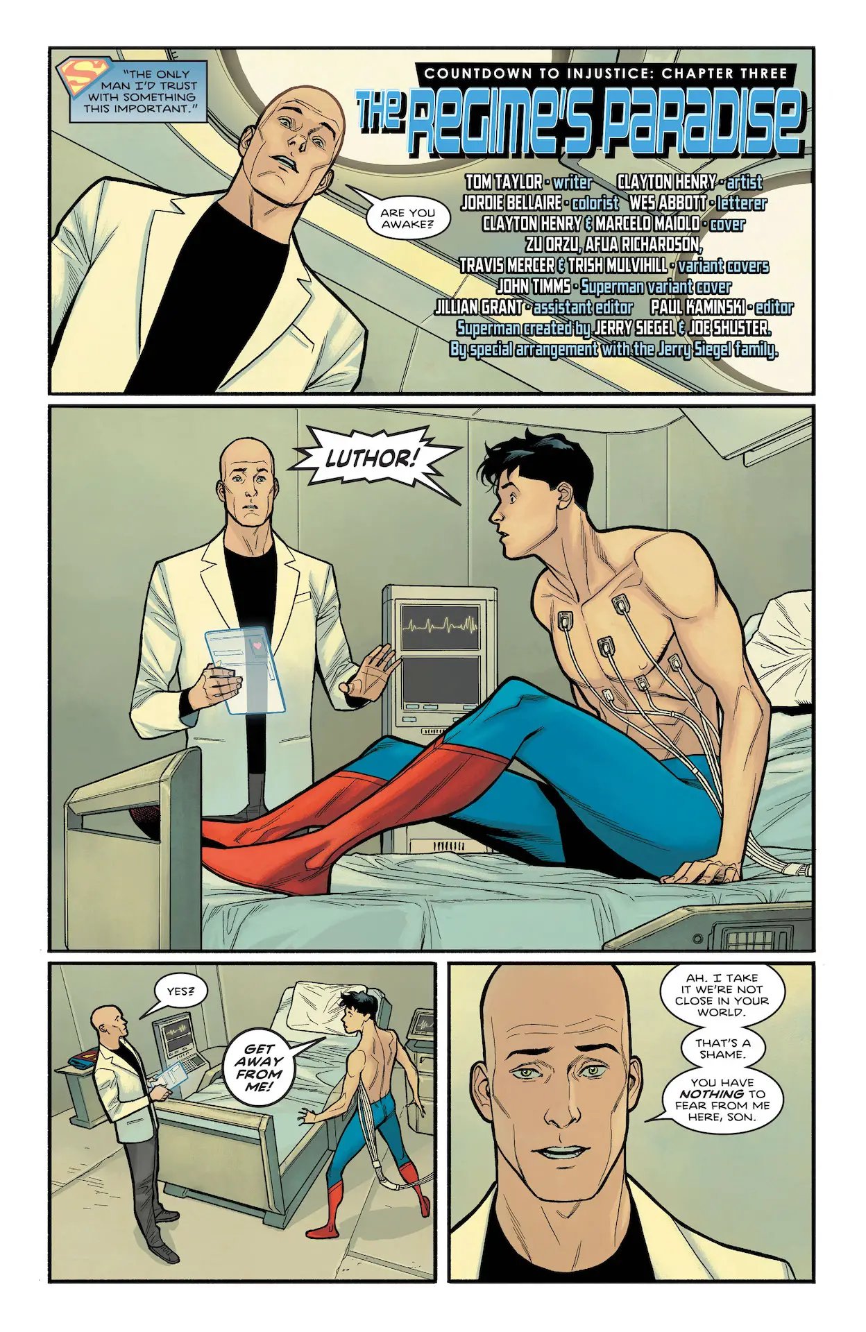 SuperMen's Love 🌹⚣ on Twitter: "FINALLY! Three pages of shirtless Jon Kent in # ...