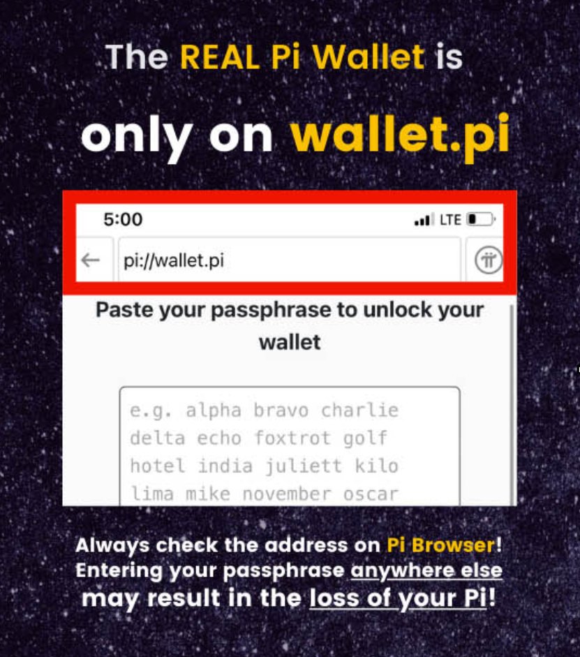 Pi News on Twitter: "🚨🚨 AVOID LOSING YOUR PI – PROTECT YOUR PASSPHRASE! Your passphrase should ...