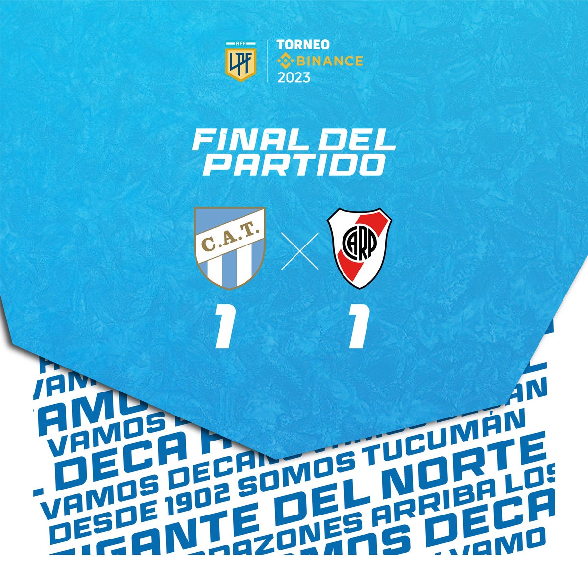 Atlético Tucumán On Twitter Torneobinance 🔚 ¡final Del Partido