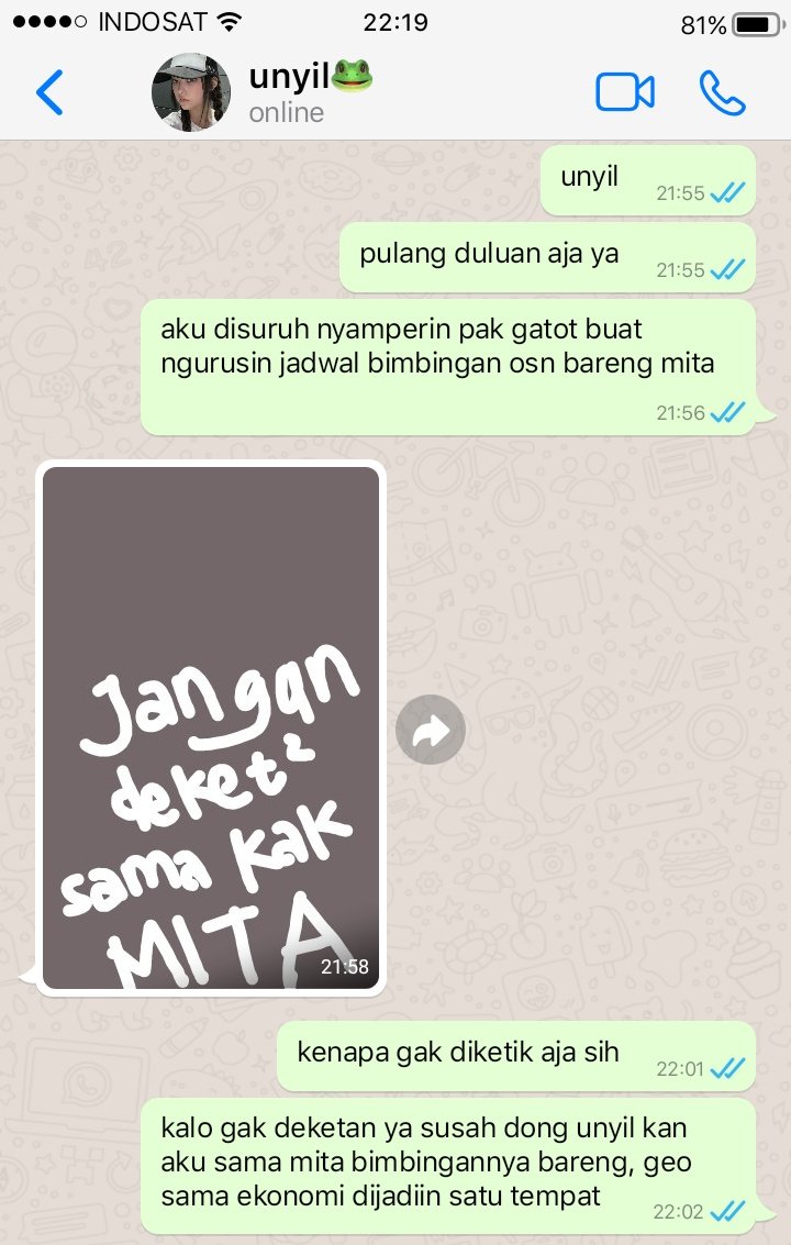 ian pdi (rest) on Twitter: "kittyz two tweets au ; bocil posesif https://t.co/alRKynPLCl" / Twitter