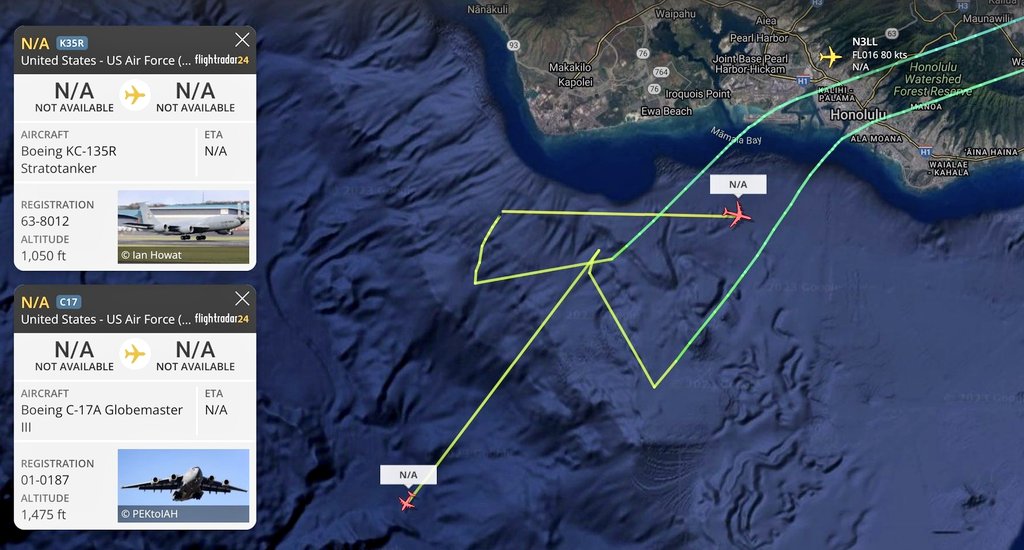 John Basham on Twitter: "NOTE: Hmmmmm? #Hawaii WTH?"
